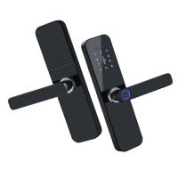 China Multi-Functional Fingerprint door Lock for Enhanced Security Keyless Bluetooth Wifi Biometric intelligent door lock for sale