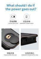China Smart Fingerprint Door Lock with Multiple Reminder Functions, Low Battery Alert and Always-On Mode for sale