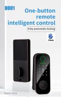 China Smart Fingerprint Door Lock with Multiple Reminder Functions, Low Battery Alert and Always-On Mode for sale