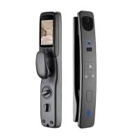 China APP Control Wifi Fingerprint Door Lock Keyless Bluetooth Biometric Digital For Business for sale