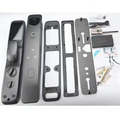 China APP Control Wifi Fingerprint Door Lock Keyless Bluetooth Biometric Digital For Business for sale