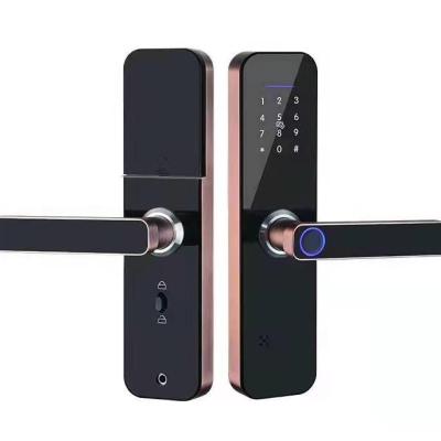 China Fingerprint Door Lock Keyless Bluetooth Wifi Biometric Digital For Business for sale