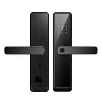 China Fingerprint Door Lock Keyless Bluetooth Wifi Biometric Digital For Apartment for sale