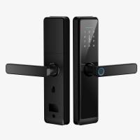 China Fingerprint Door Lock Keyless Bluetooth Wifi Biometric Digital For Apartment for sale