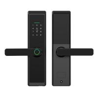 China Security Smart Lock Fingerprint Keyless Entry Door Lock Passwords App Remote Control for sale