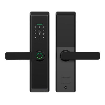China Security Smart Lock Fingerprint Keyless Entry Door Lock Passwords App Remote Control for sale