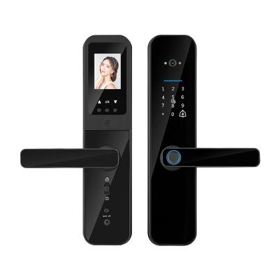 China Fingerprint Door Knob with 6 Ways to Unlock for sale