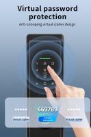 China Indoor Fingerprint Door Lock Keyless Entry with TUYA App Control Auto Lock Fingerprint Smart Door Lock for sale
