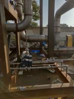 China High Salt Wastewater Forced Falling Film Vacuum Vapor Recompression Evaporator for sale
