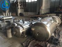 China 20m2 Scraper Thin Film Evaporator Industrial Agitator Vacuum Distillation for sale