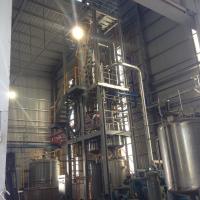 China Multi Effect Rotary Thin Film Evaporator External Cycle Centrifugal Short Path Scraper for sale