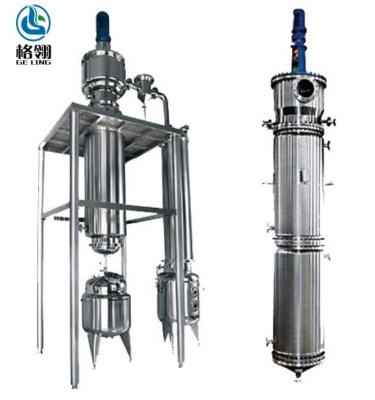 China Electricity/Steam Thin Film Evaporator System with Vacuum Available for sale