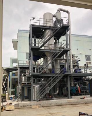 China 100L-1000L Falling Film Evaporator Triple Effect Milk Liquid Concentration for sale
