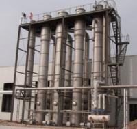 China Falling Film Stainless Steel 316 304 Vacuum Evaporation System Evaporator for sale