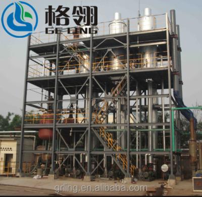 China 316L/2205 Titanium Alloy Material Double Three Effect Forced Circulation Type Evaporator for sale
