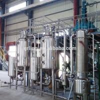 China 10-10000L/H Vacuum Evaporator System Fruit Juice Vacuum Concentration Device for sale