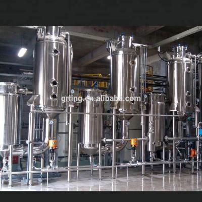 China Milk Juice Water Vacuum Evaporator System Evaporation And Concentration Machine for sale