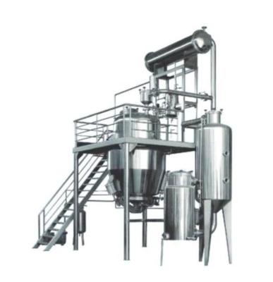 China Pharmaceutical Vacuum Evaporator System 10-100kw Concentration Equipment For Herbal Extraction for sale