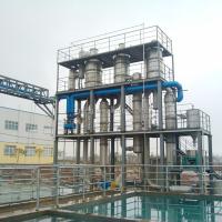 China 1500l Single Double Triple Effect Falling Film Evaporator For Wastewater Treatment for sale