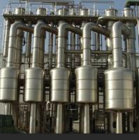 China Vacuum Double Effect Evaporator Evaporator For Mango Juice Concentration for sale