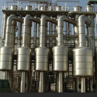 China Vacuum Double Effect Evaporator Evaporator For Mango Juice Concentration for sale