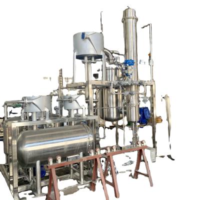 China Vacuum Falling Film Evaporator 500l Juice Concentration Single Double Effect for sale