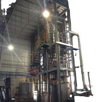 China Water Cooled Thin Film Evaporator With Evaporation Rate 100 - 1000L/H for sale