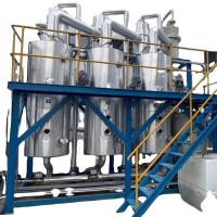 China PLC Control Stainless Steel 316/304 Vacuum Evaporator with Different Capacity for sale