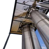 China Stainless Steel 316 Forced Circulation Evaporator System Steam Heat Source for sale