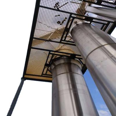 China Stainless Steel 316 Forced Circulation Evaporator System Steam Heat Source for sale
