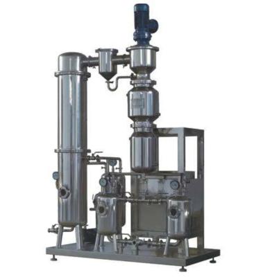 China Precise Temperature-sensitive Thin Film Evaporator with High Capacity and PLC Control for sale