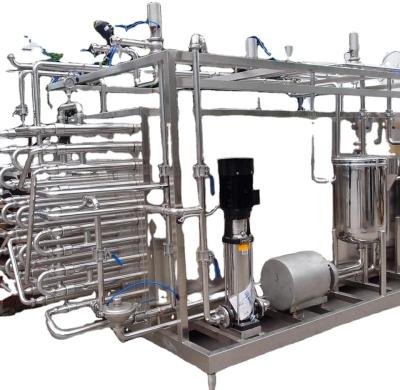China 100 - 1000LH High Temperature Milk Sterilization System Eliminating Bacteria for sale