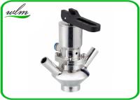 China Pneumatic Sanitary Sample Valve Stainless Steel 304 316L DN6 DN25 for sale