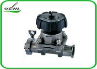 China Hygienic Sanitary Diaphragm Valve , SS Diaphragm Valve For Pharmaceutical Industry for sale
