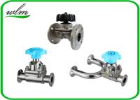 China Hygienic Sanitary Diaphragm Valve , SS Diaphragm Valve For Pharmaceutical Industry for sale