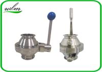 China High Sanitary Ball Valves , Stainless Steel Butterfly Valve For Beverage Industry for sale