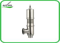 China Intelligent Sanitary Pressure Relief Valve For Pipeline System Protection for sale