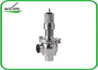 China Intelligent Sanitary Pressure Relief Valve For Pipeline System Protection for sale