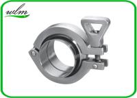 China Adjustable Heavy Duty Clamps Stainless Steel Hygienic Fittings 2-6bar Pressure for sale