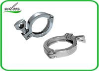 China Adjustable Heavy Duty Clamps Stainless Steel Hygienic Fittings 2-6bar Pressure for sale