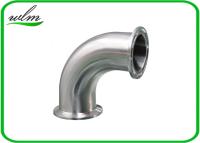 China Stainless Steel Sanitary Pipe Fittings Bends Pipe Fitting High Pressure Resistant for sale