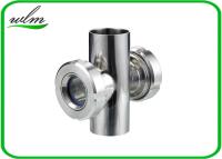 China Hygienic Industrial Sight Glasses For Pressure Vessels , High Pressure Sight Glass for sale