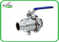 China Pharmaceutical Sanitary Ball Valves With Clamp Connection Ends , Diameter DN15-65 for sale