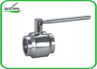 China Hygienic Male Or Female Thread Ball Valves Hygienic For Production Pipeline for sale