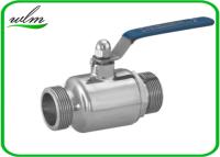 China Hygienic Male Or Female Thread Ball Valves Hygienic For Production Pipeline for sale