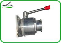 China Sanitary Hygienic Flanged Ball Valve Size DN15 To 200 For Red Wind Tanks for sale
