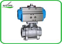 China Complete Encapsulation Sanitary Ball Valves Customized For Special Environments for sale