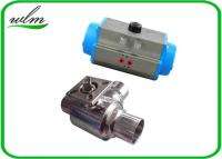 China L Or T Type Sanitary Ball Valves Butt Weld For Chemical Fluids And Pharmacy for sale