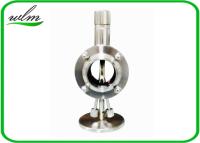 China Leakage Proof Sanitary Butterfly Valve Manual Or Pneumatic Type , Corrosion Resistance for sale