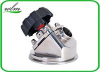 China Tank Bottom Sanitary Diaphragm Valve With Butt Weld Connection , Intelligently Designed for sale